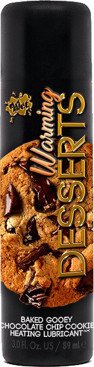 Wet Warming Chocolate Chip Cookie Flavored Water Based Liquid Lubricant ...