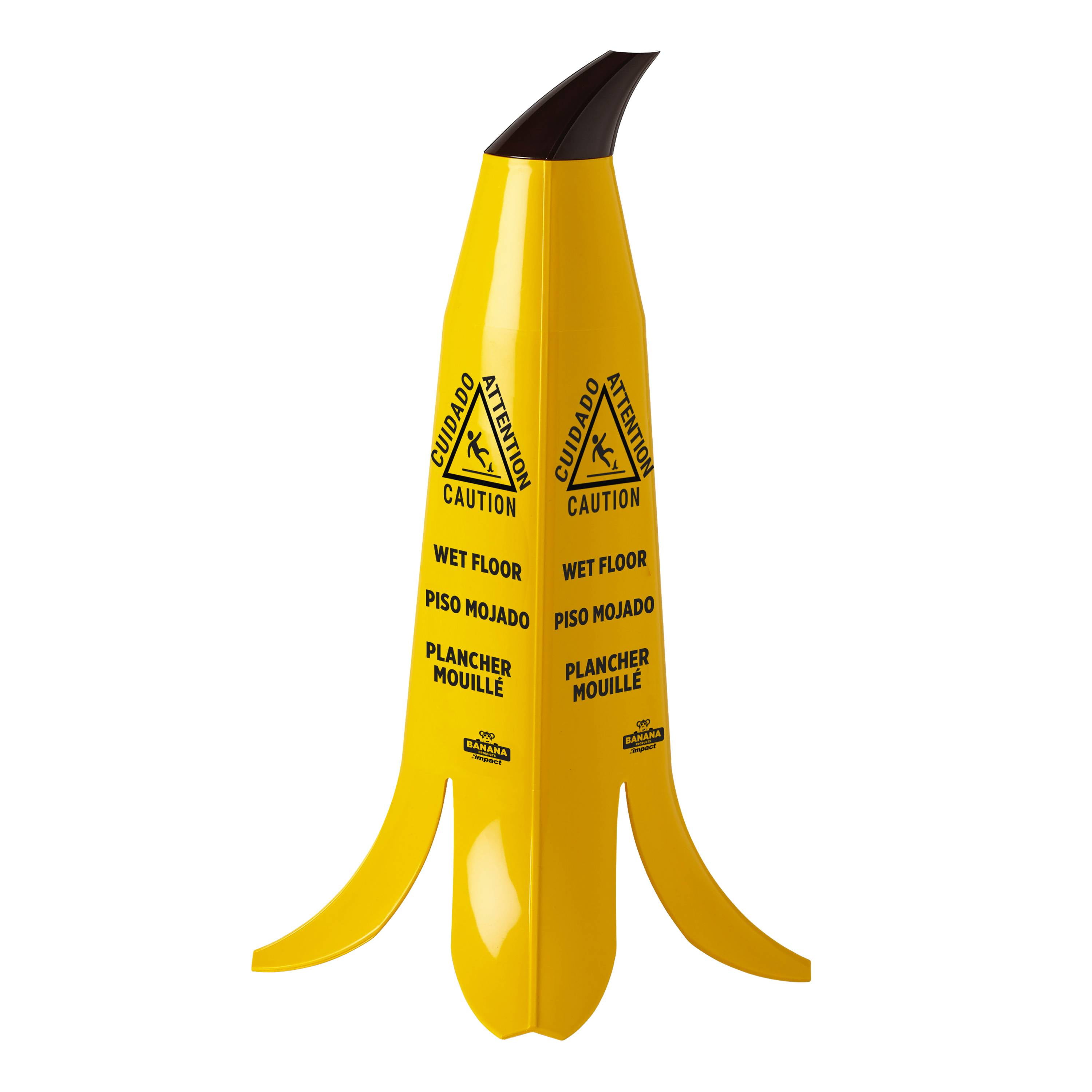 Wet Floor Sign, Caution (Case of 6) - Walmart.com
