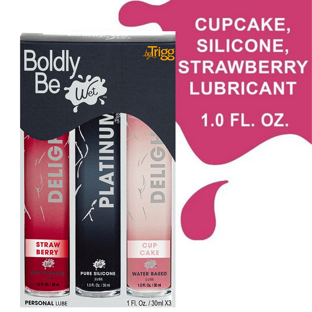 Wet Long Lasting Lubricants Variety Pack, Silicone & Water-Based Lube ...