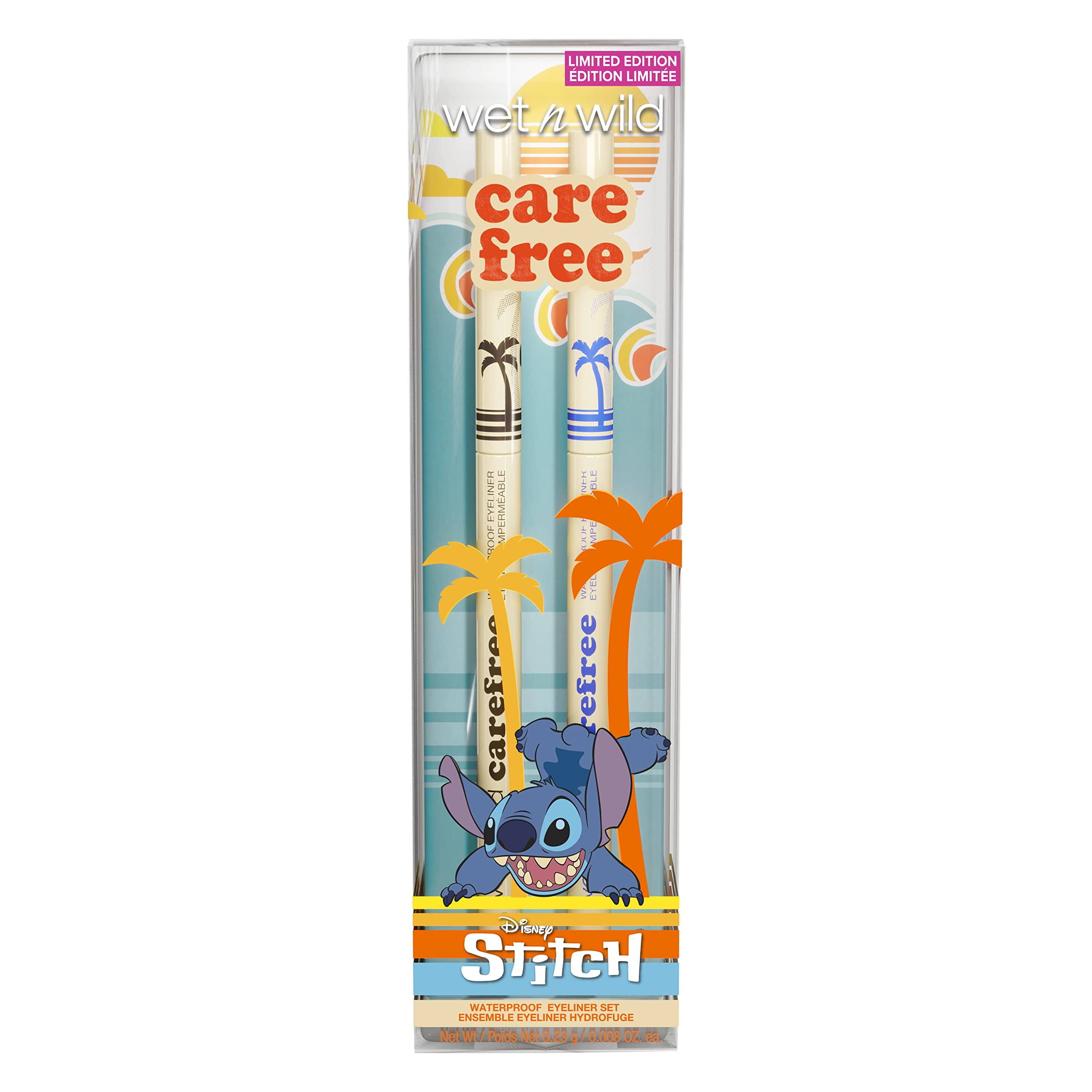 Wet N Wild Disney Lilo And Stitch Carefree Waterproof Eyeliner 2 Piece