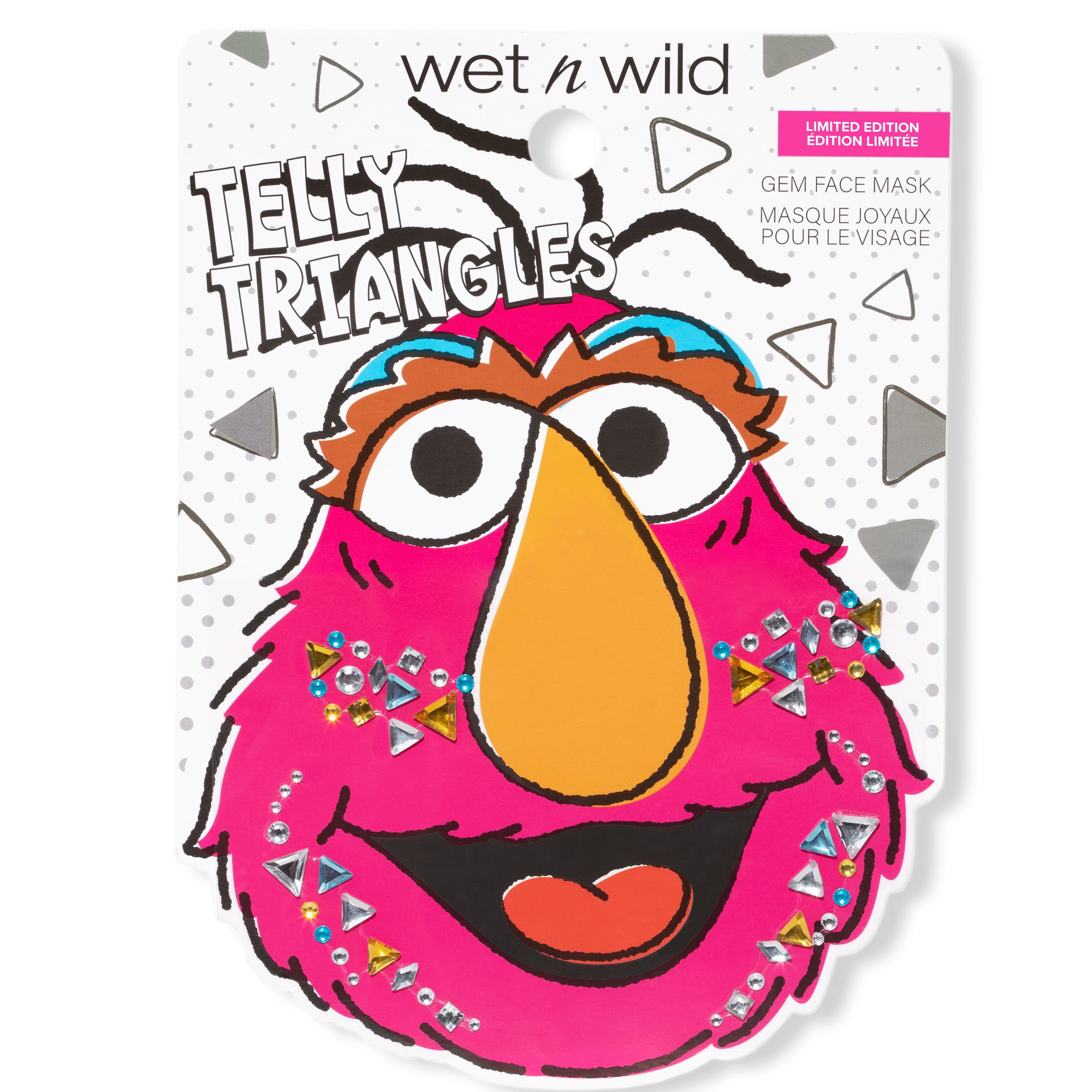 Wet N Wild Sesame Street Telly Triangles Gem Face Masks - Walmart.com