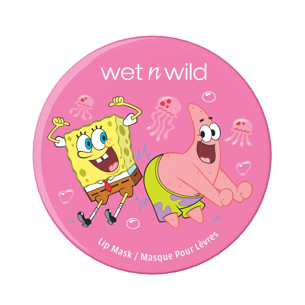 Wet N Wild SpongeBob Lip Mask Lip Balm - Jellyfish Fields - Walmart.com
