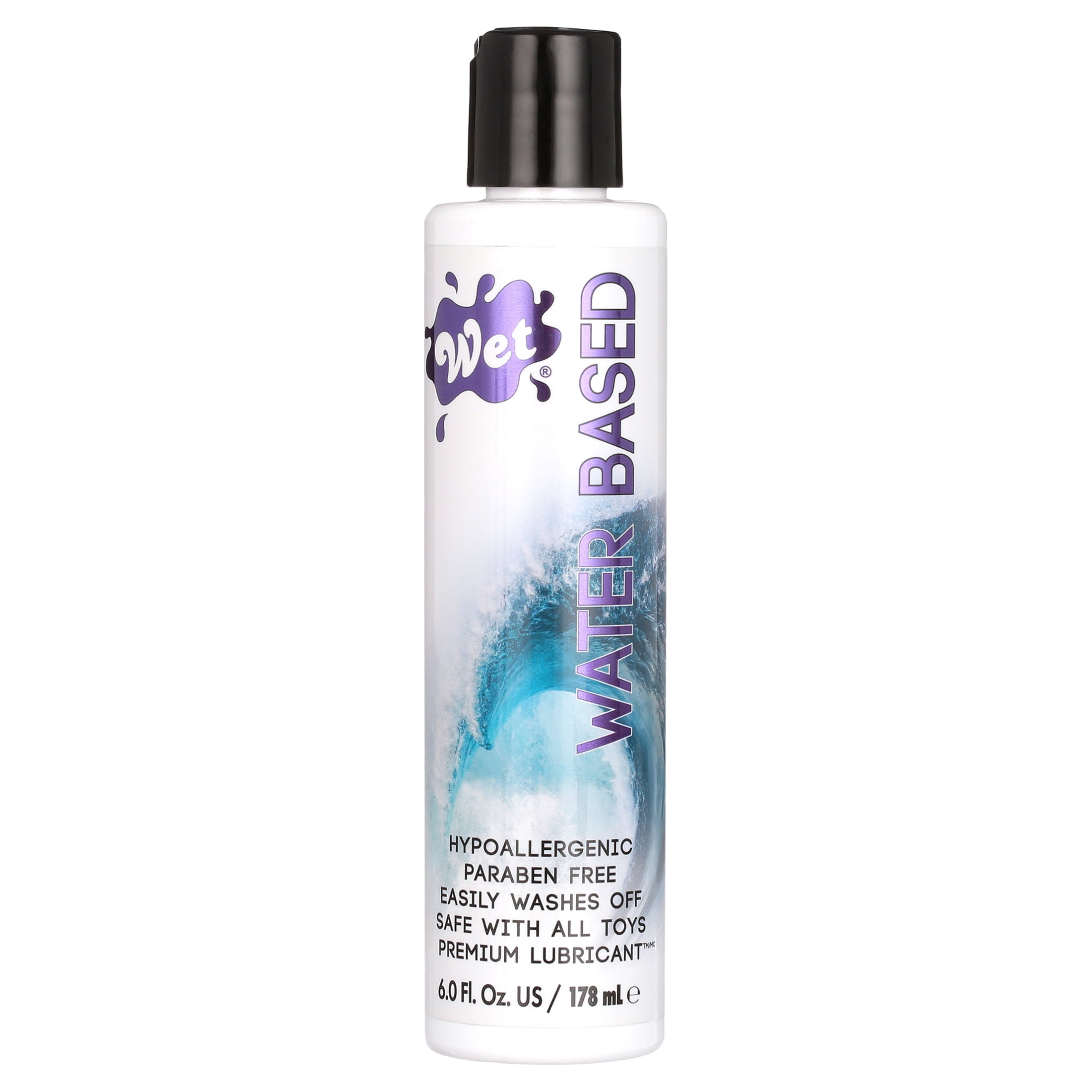 Wet Original Gel Personal Lubricant, Water-based, Long-lasting Lube, 6 ...