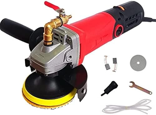 Wet Polisher with 4'' Diamond Polishing Pad Tools Kit, Variable Speeds ...