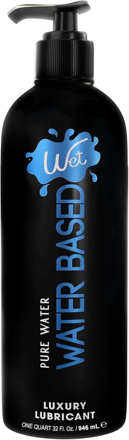 Wet Original Liquid Lubrication, 32 Fl Oz Bottle w/ Pump - Unisex ...