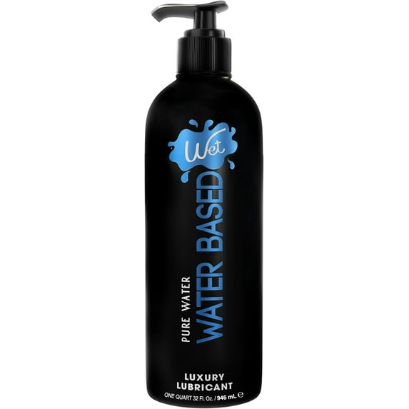 Wet Original Liquid Lubrication, 32 Fl Oz Bottle w/ Pump - Unisex ...