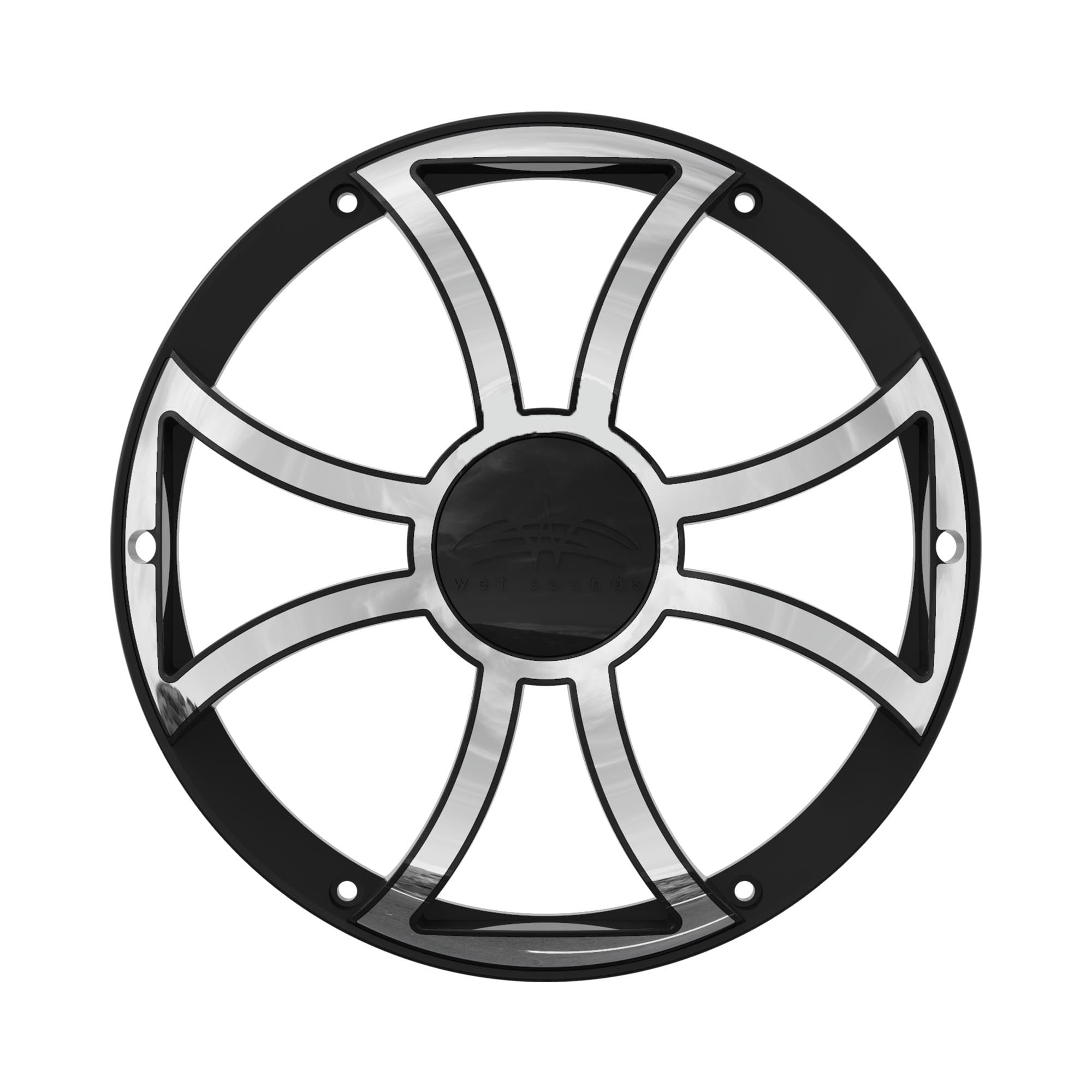 Wet Sounds REVO 10 XS-B-SS GRILLE V3 - Black/Stainless XS Style for ...