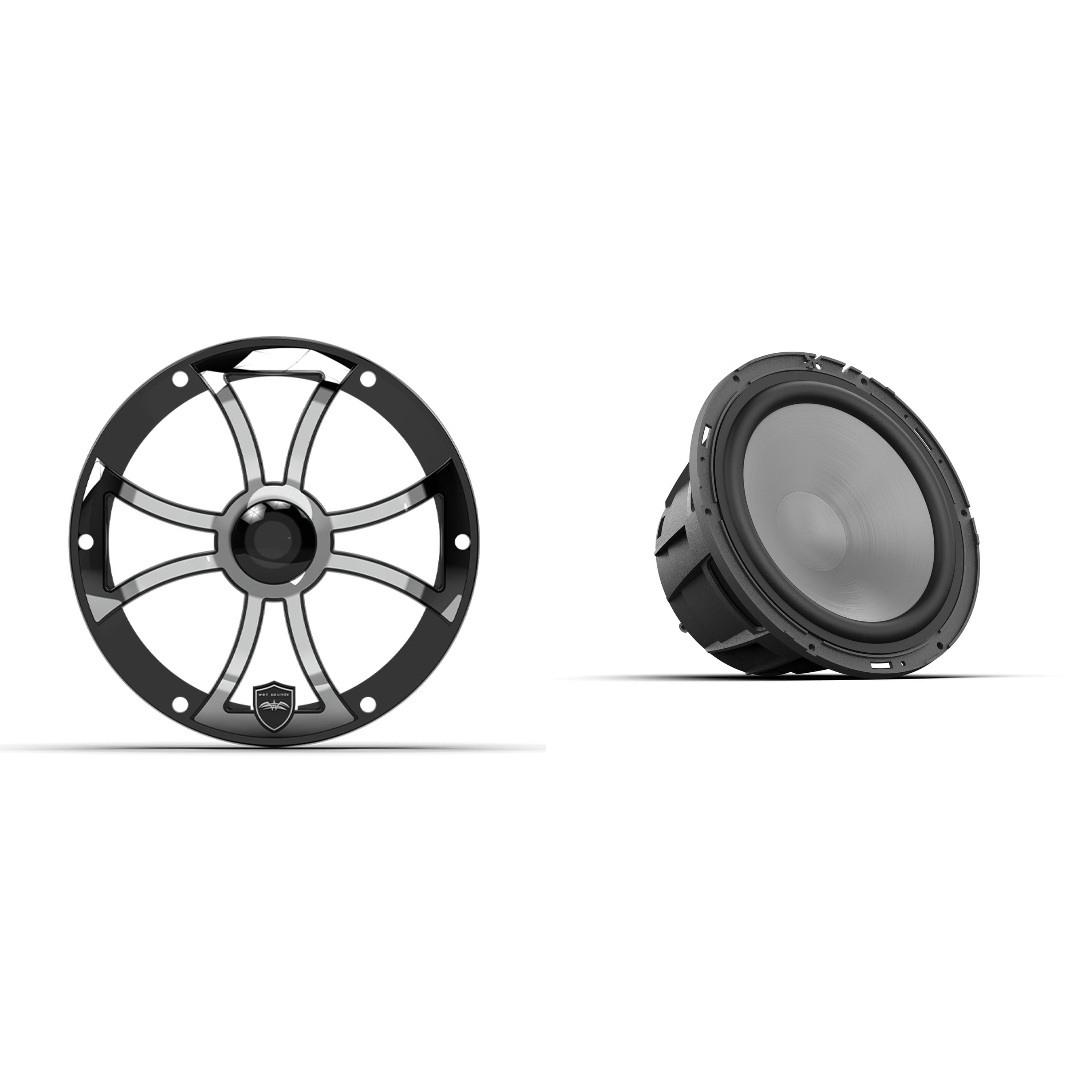 Wet Sounds REVO 8 FA S4 V3 - REVO Series 8" Free Air 4 Ohm V3 Subwoofer ...