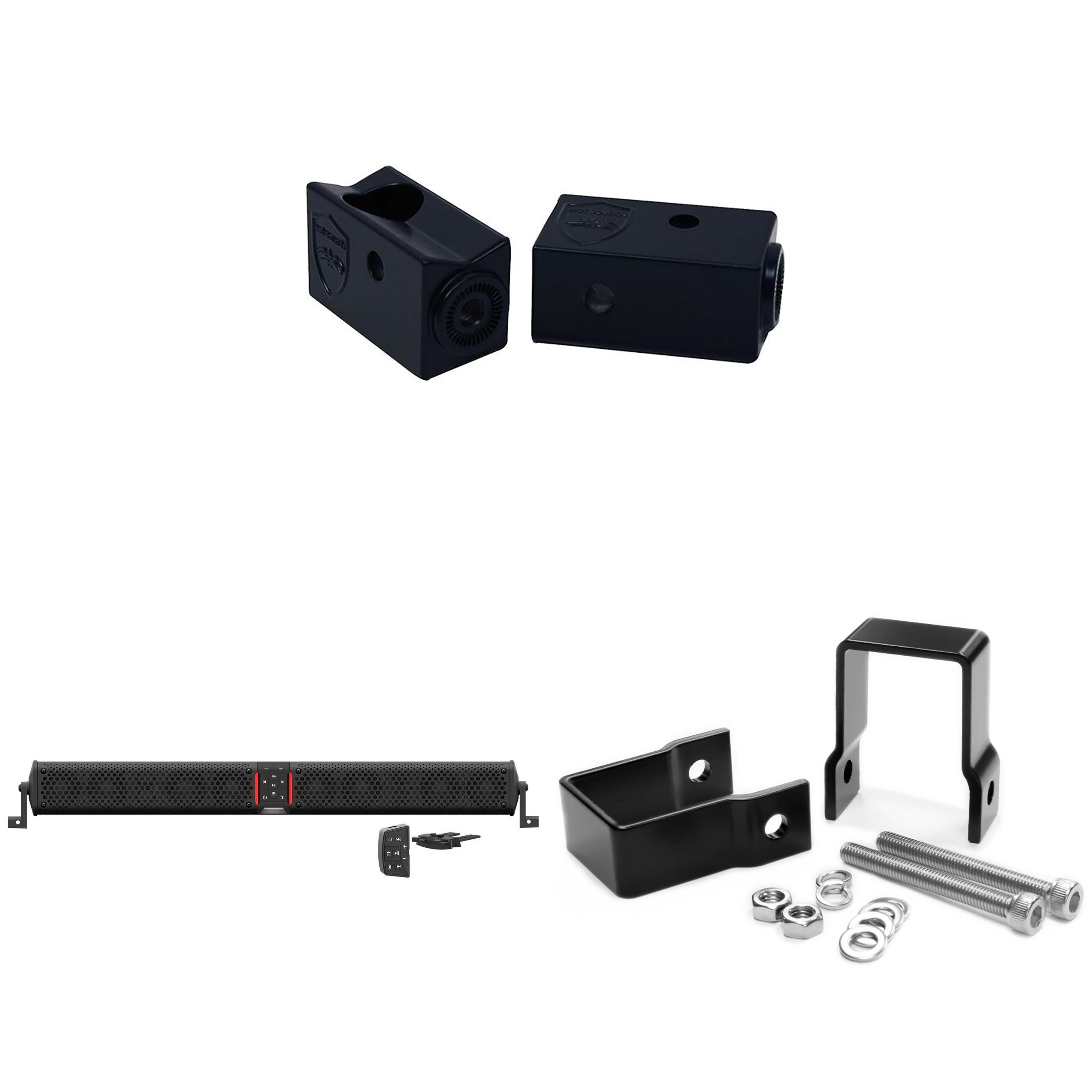 Wet Sounds STEALTH-XT-12-B STEALTH XT 12 Speaker All-In-One Amplified ...