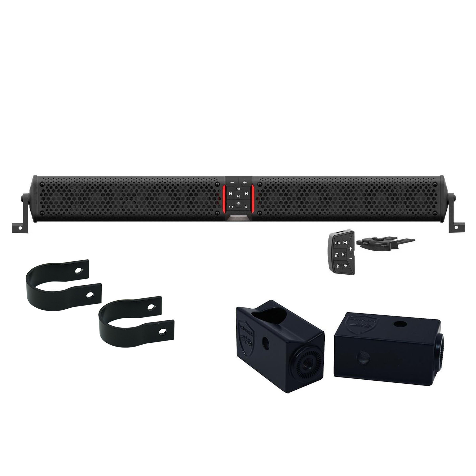 Wet Sounds STEALTH-XT-12-B STEALTH XT 12 Speaker All-In-One Amplified ...