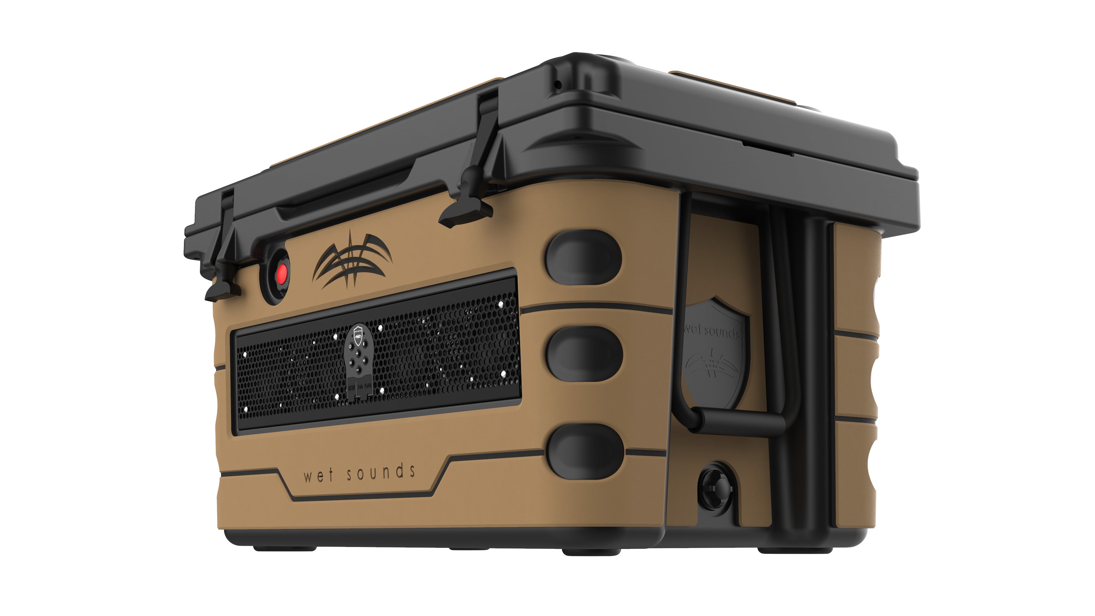 Wet Sounds Stealth SHIVR-55-BLK Black High Output Audio Cooler Speaker ...