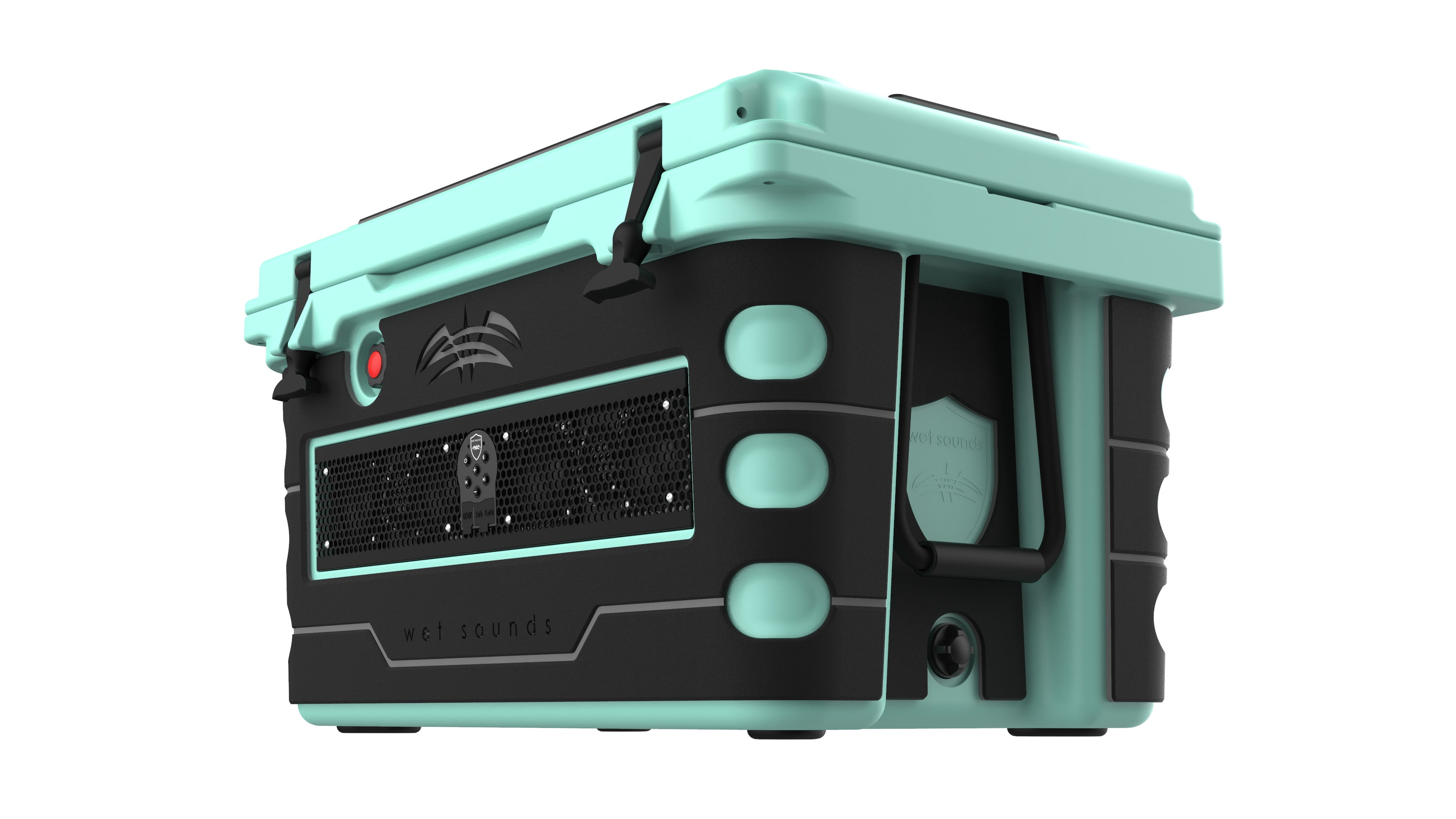 Wet Sounds Stealth SHIVR-55-SFM Seafoam High Output Audio Cooler ...