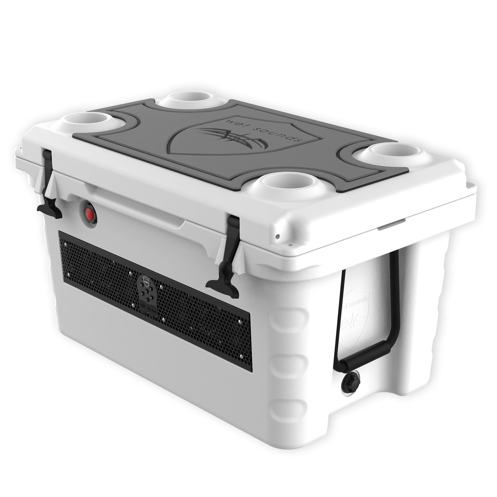 Wet Sounds Stealth SHIVR-55-WHT White High Output Audio Cooler Speaker ...