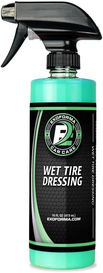 Wet Tire Dressing Spray - Extremely High Shine Tire Dressing for That ...