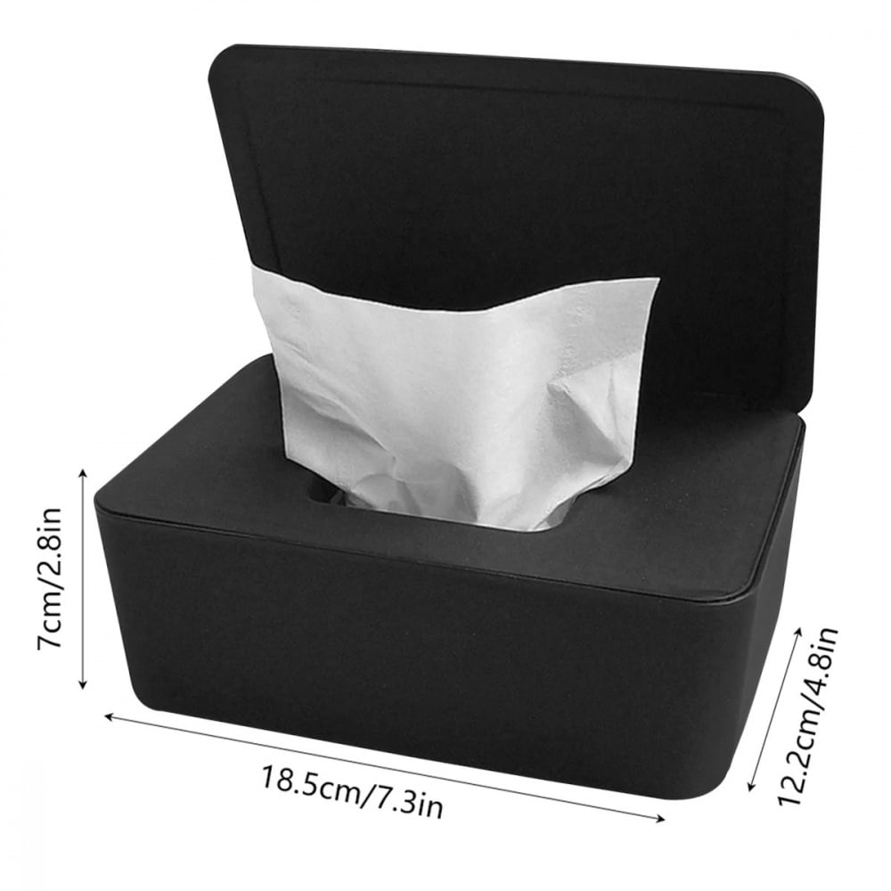 Wet Tissue Box Dustproof Wipes Dispenser Portable Tissue Box Storage ...