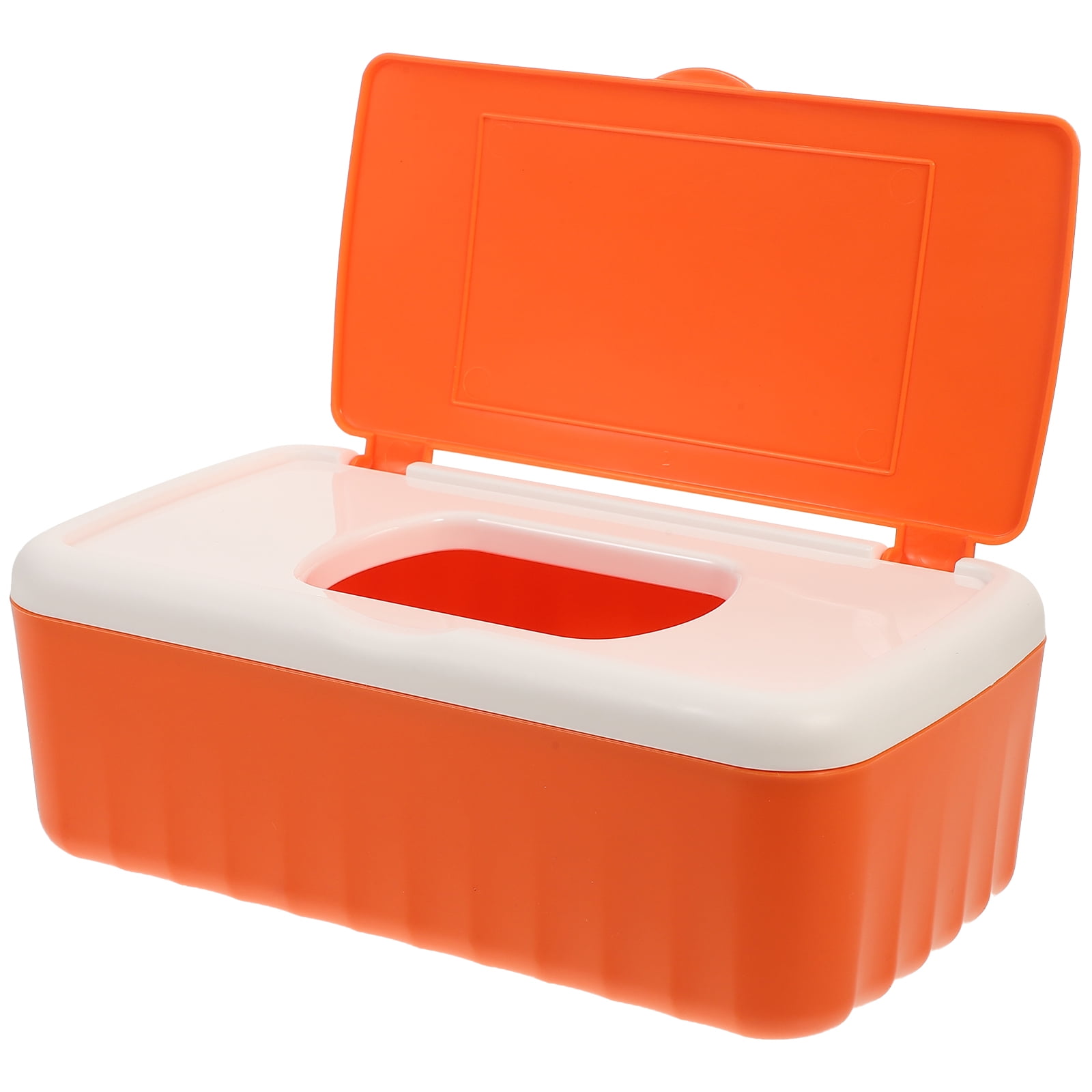 Wet Tissue Box with Cover Storage Lid Wipe Dispenser for Bathroom Wipes ...