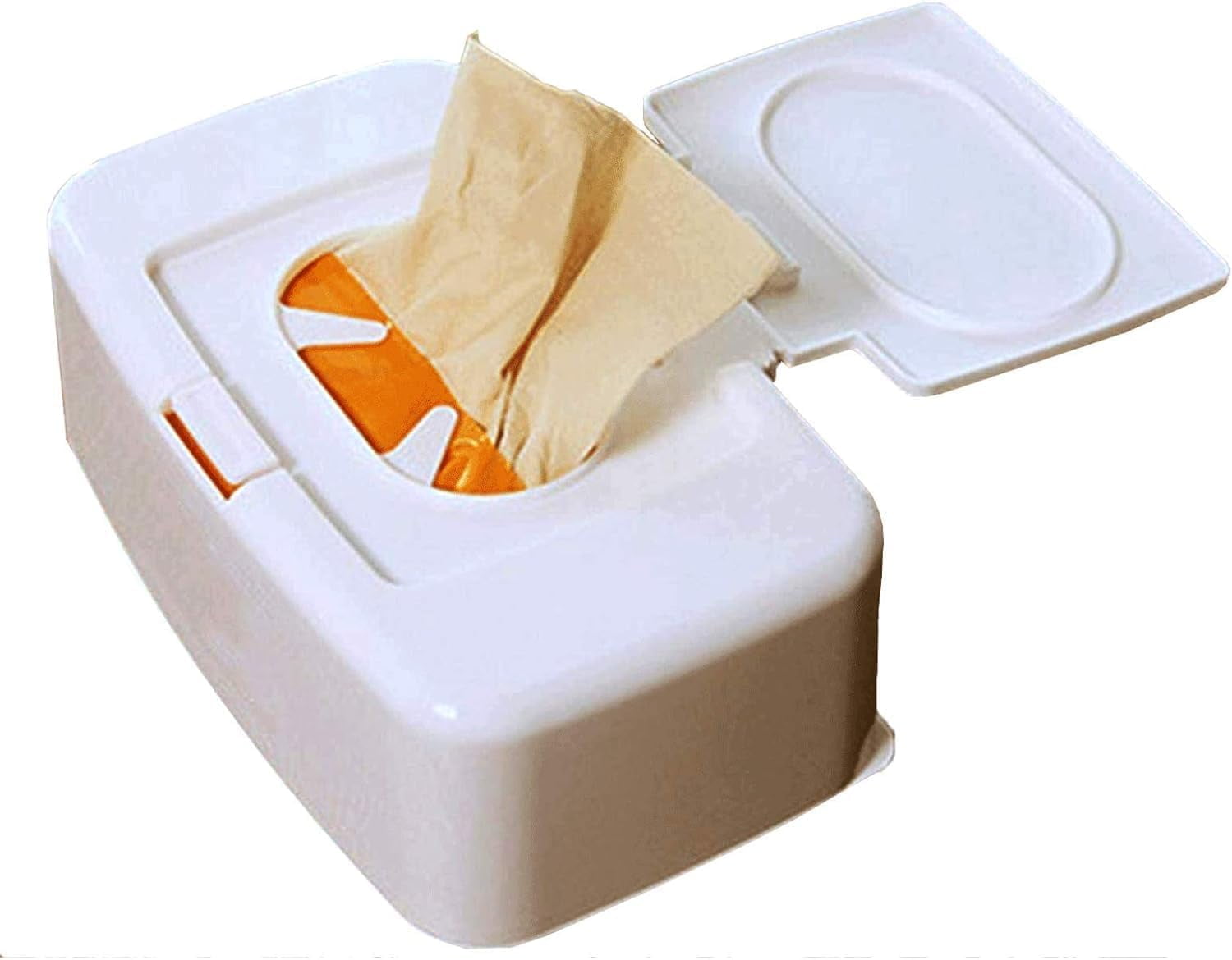 White Toilet Wipes Dispenser Box – Napkin & Wipes Storage Container ...