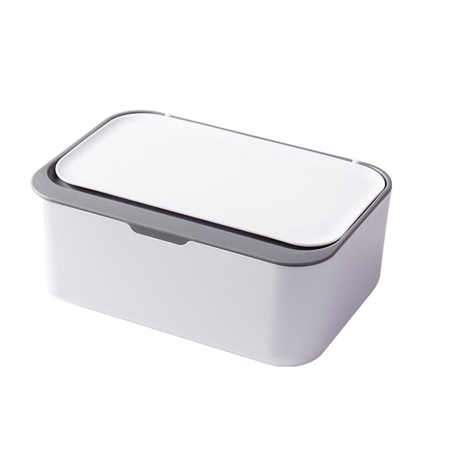 Wet Wipes Dispenser Tissue Box Holder Baby Wipes Storage Box w/Lid Home ...