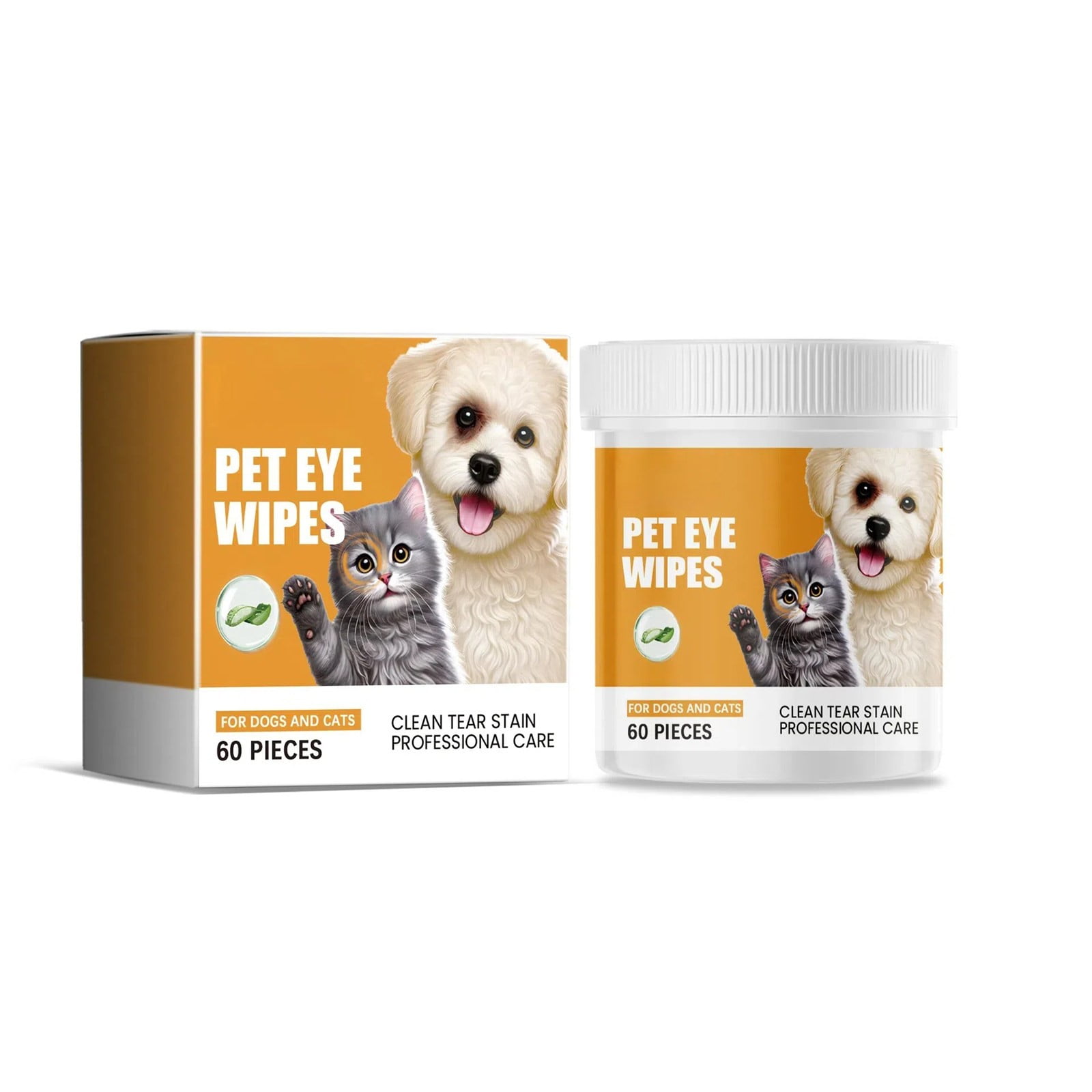 Wet Wipes for and Dog Eyes for Removing Tear Stains From Dogs and ...