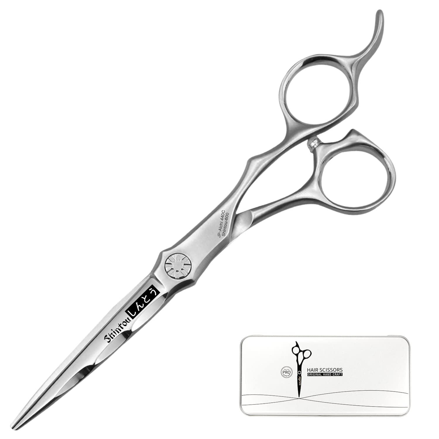 Wet and Dry Cut Professional Hair Cutting Scissors Barber Shears ...