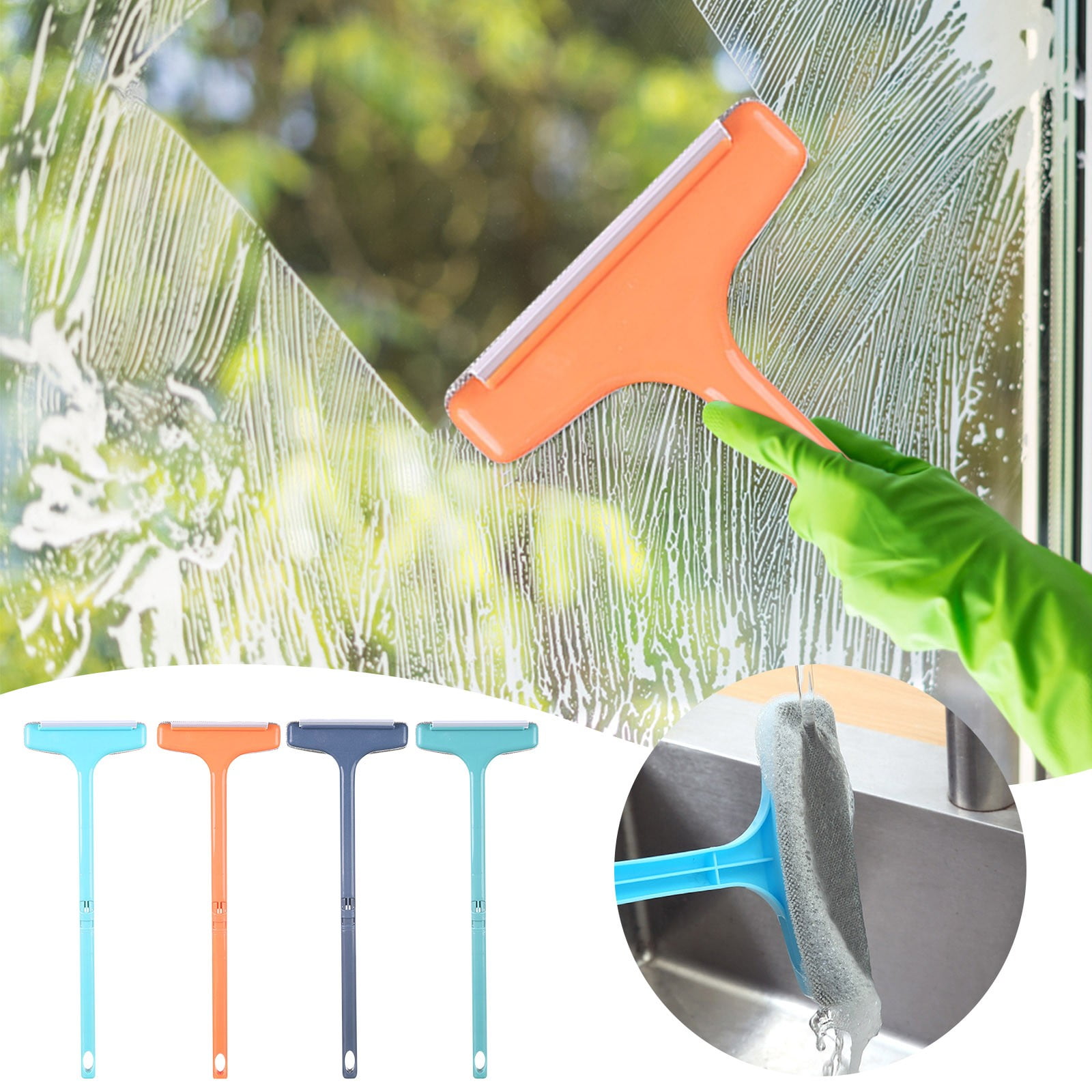 Wet and Dry Dual Purpose Screen Window Cleaning Brush, No Disassembly ...