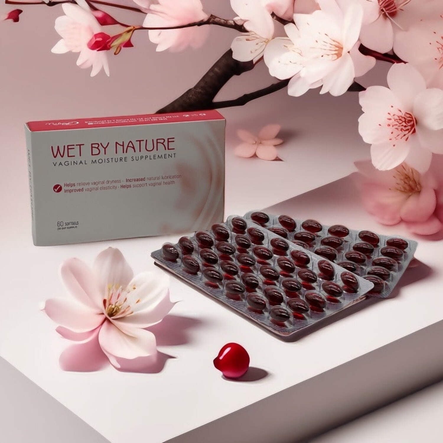 Wet by Nature (Vaginal Moisture Supplement) - Walmart.com