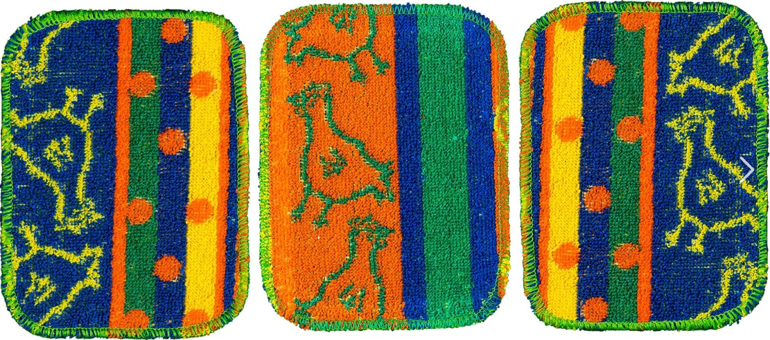 Wet-it Skrubba New European Scrubby Non-Scratching Scouring Pads (Set ...