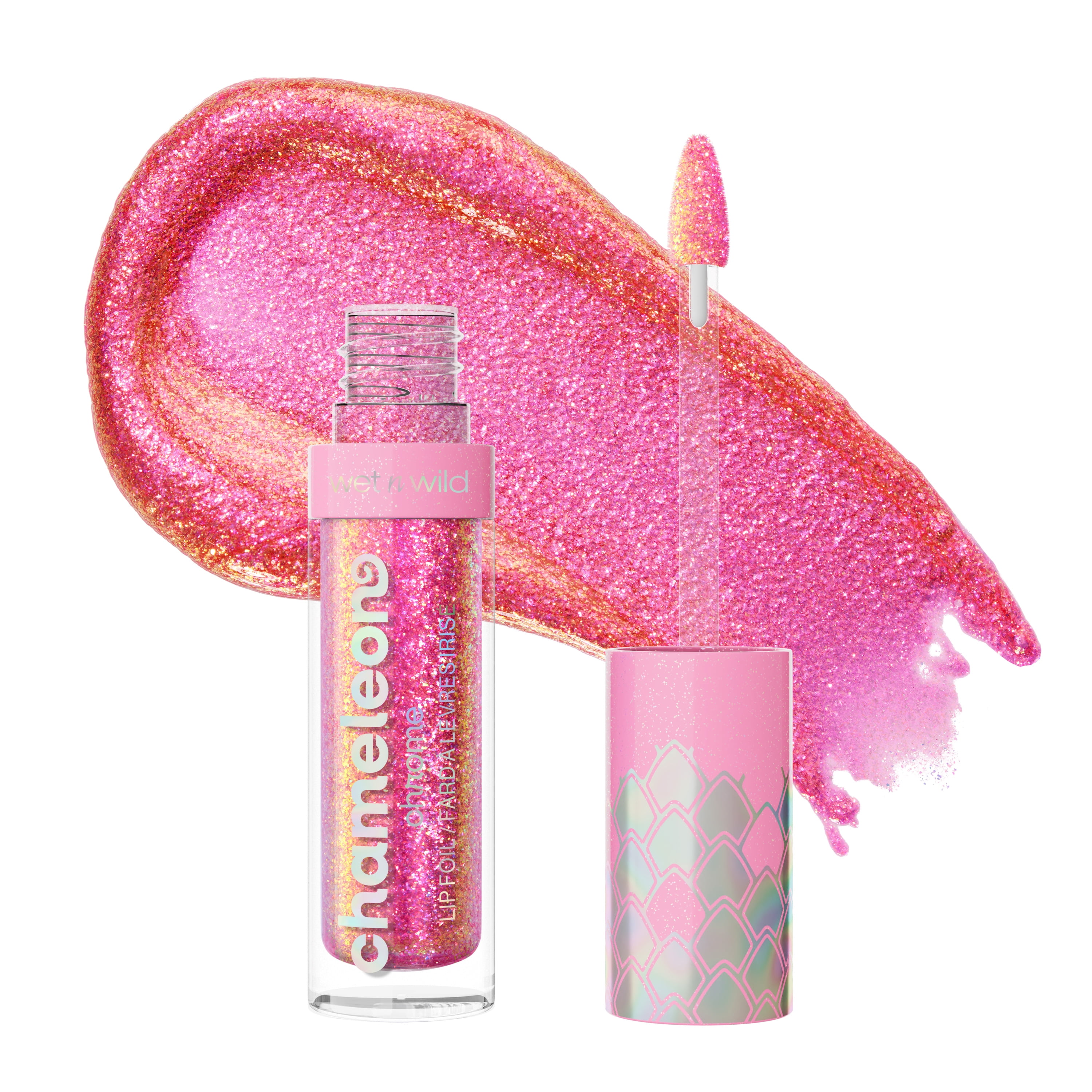 wet n wild Chameleon Chrome Lip Foil, Light-Reflective Formula ...