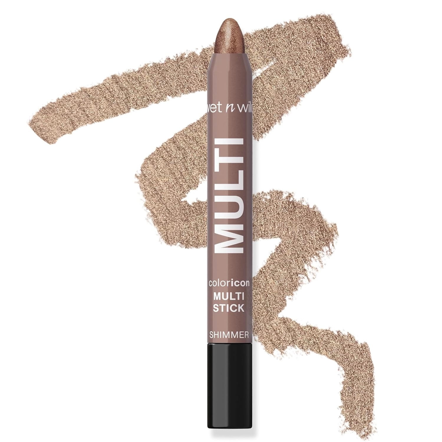 wet n wild Color Icon Cream Eyeshadow Multi-Stick, Brown Sugar, Matte ...