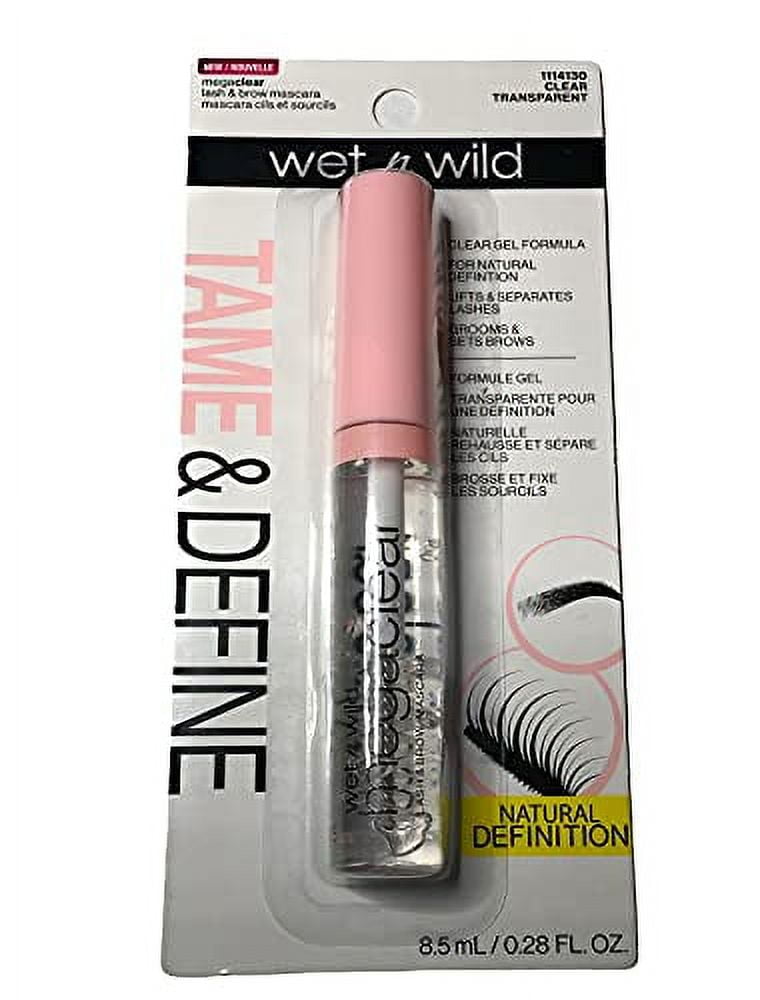 Wet n Wild Tame & Define Mega Clear Lash and Brow Mascara (Clear ...