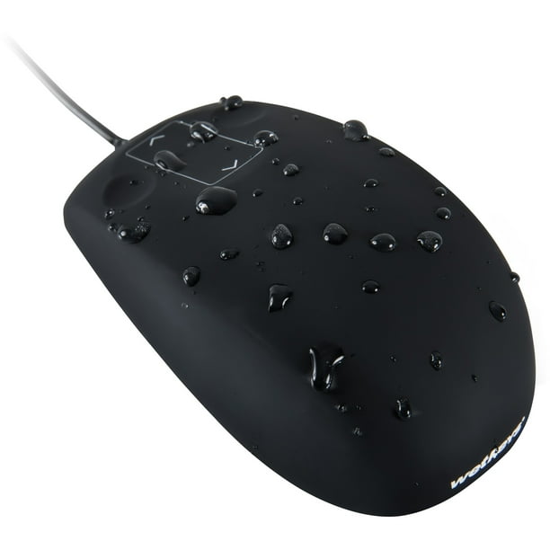 WetKeys Professional-grade Optical Washable Mouse with Touchpad-scroll ...