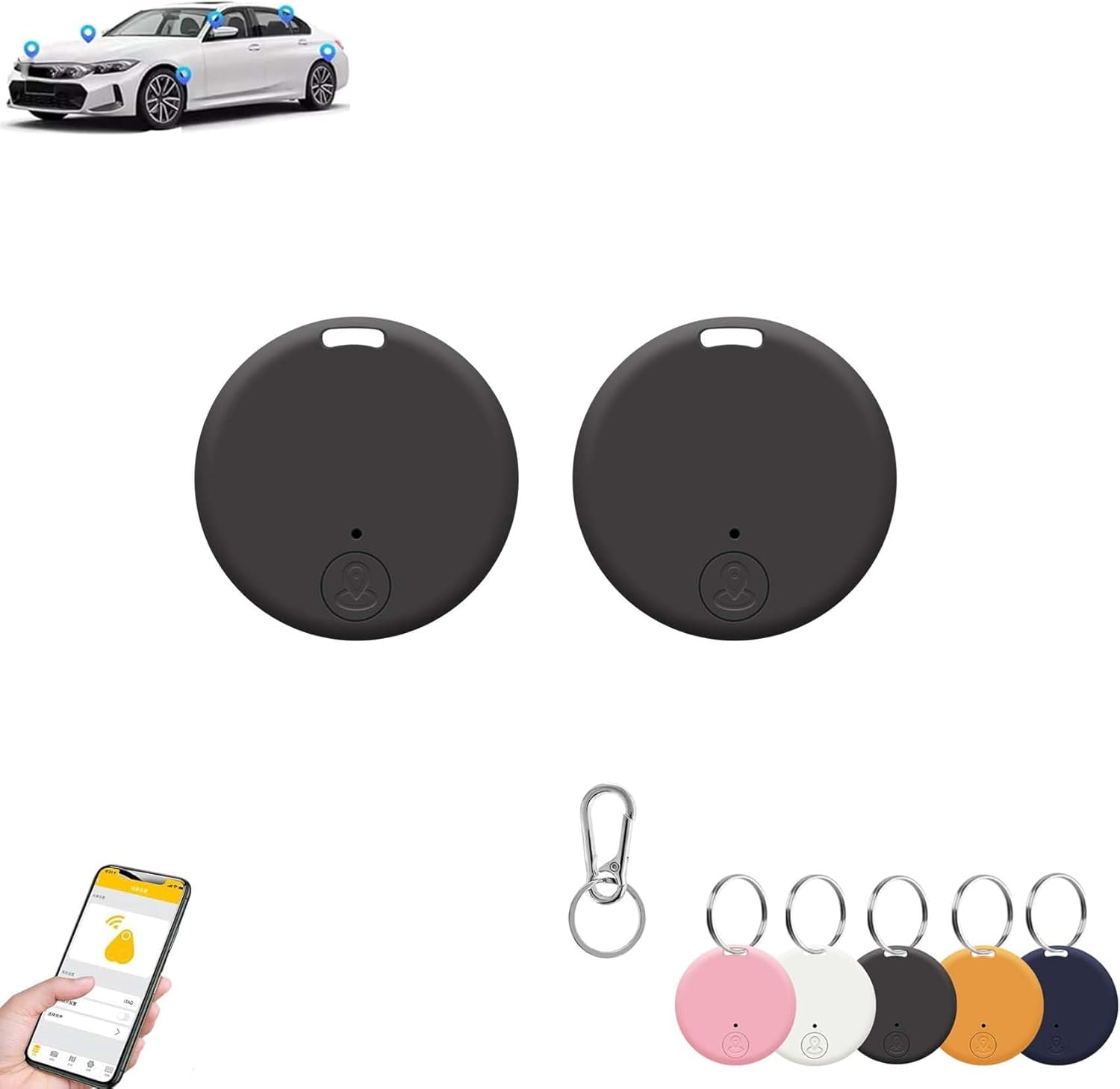 Wetag Mini Tracker, We Tag Mini, Wetag Minis Intelligent Bluetooth ...