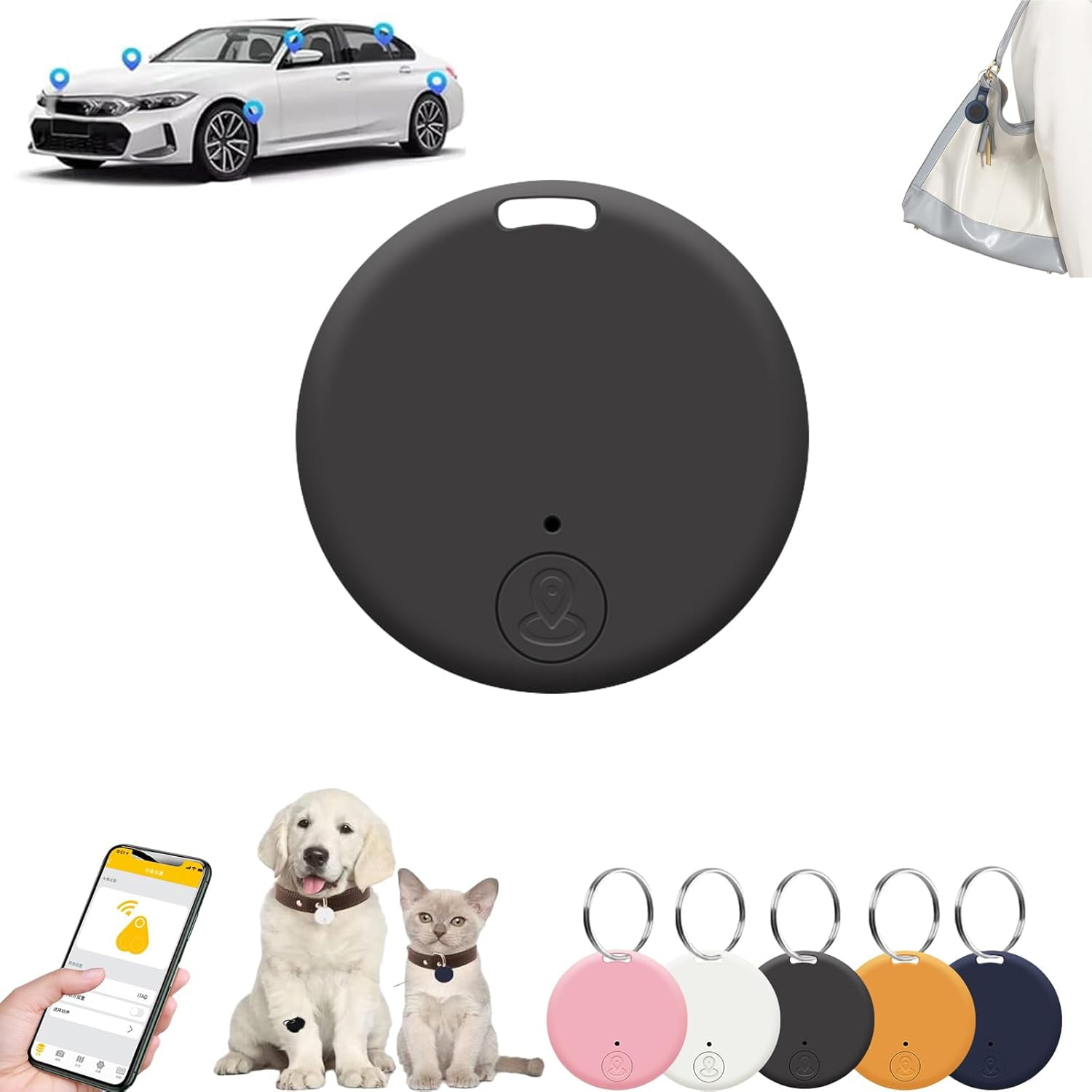 Wetag Mini, Wetag Mini Tracker, Intelligent Bluetooth Trackers, Real ...