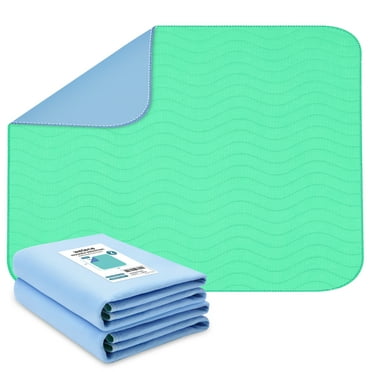 Healthline Blue Chucks Pads, Chux Disposable Bed Pads 23x36, Waterproof ...