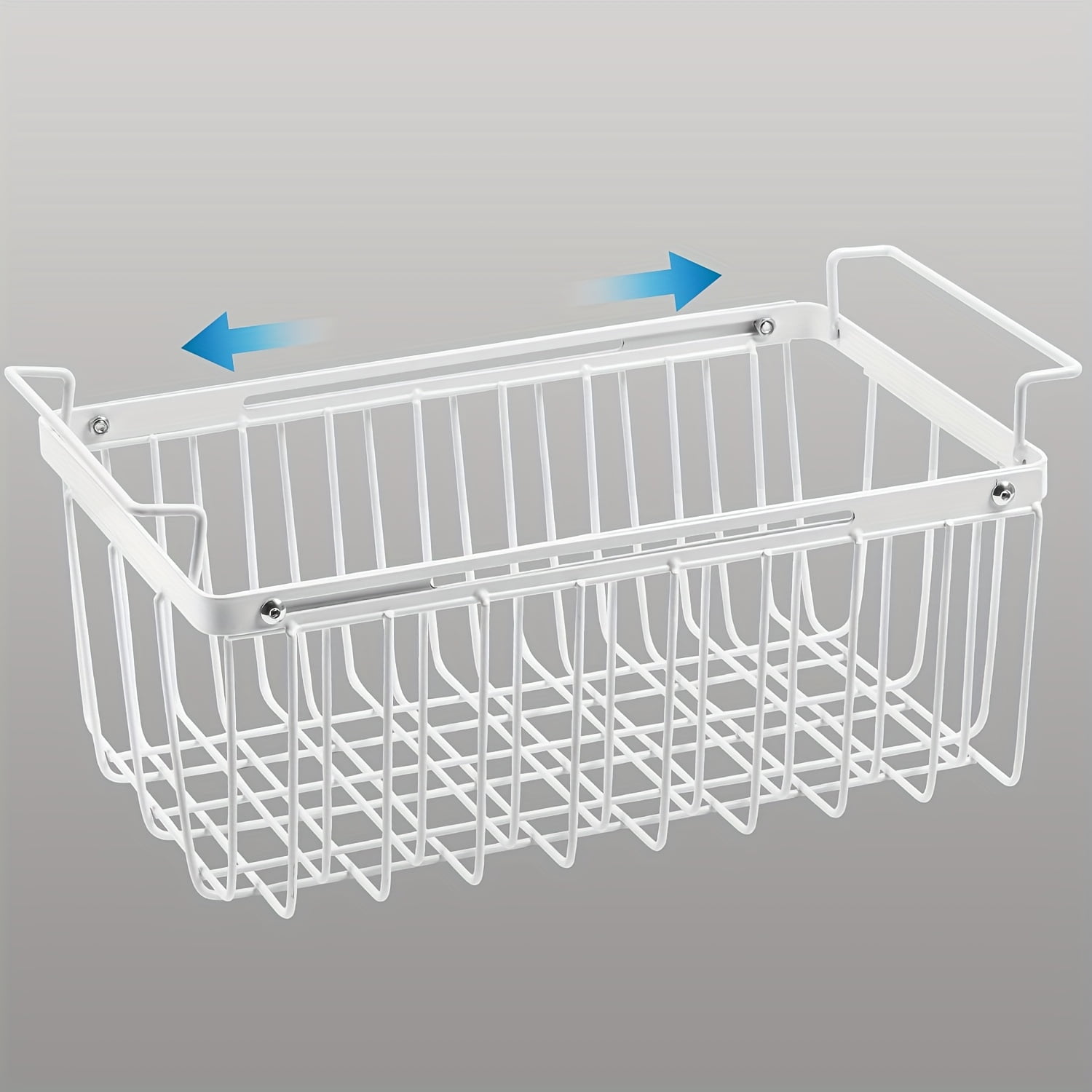 Wetheny Expandable Freezer Organizer Bins – Adjustable Wire Baskets (15 ...