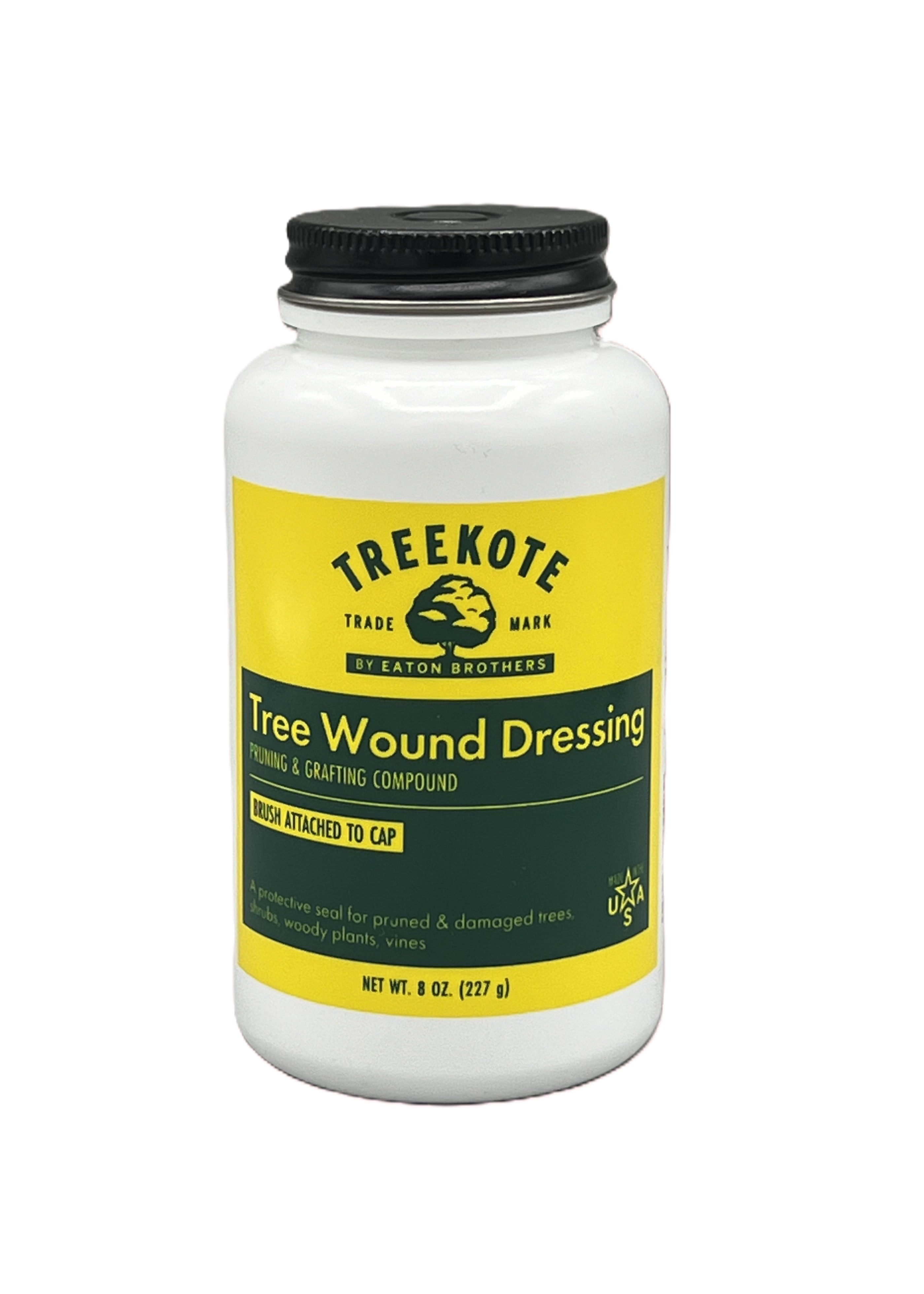 Treekote Wound Dressing 8OZ Brushtop for Trees and Shrubs - Pruning ...