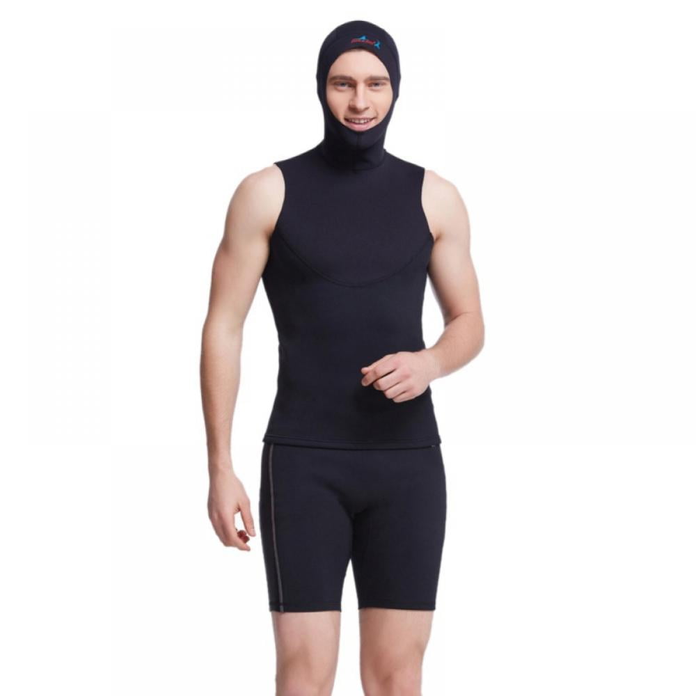 Wetsuit Hood, 3mm Thermal Neoprene Diving Hood - Wetsuit Hat Cap with ...