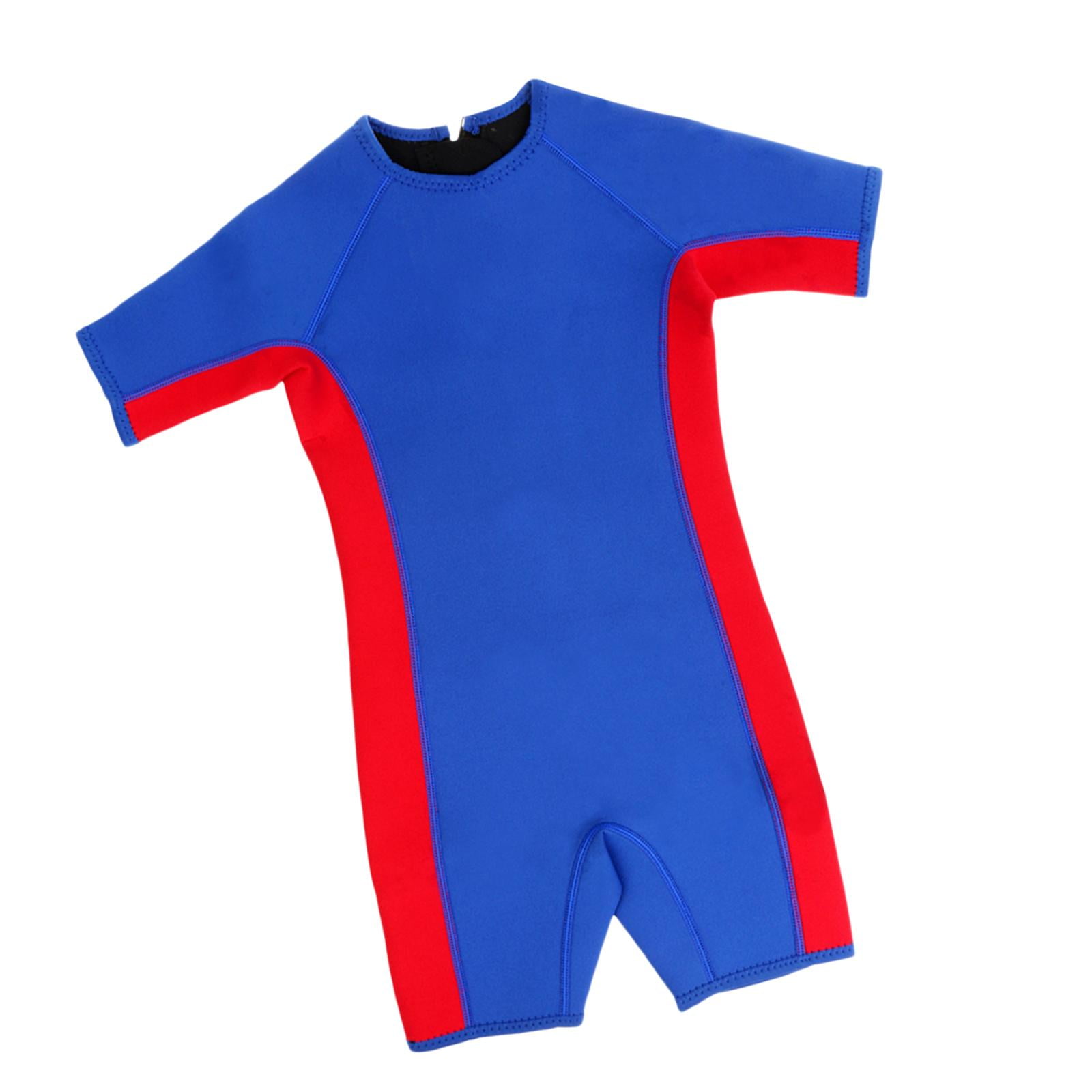 Wetsuit Kids Shorty 3mm Boys Swimming Surfing Snorkeling Diving Suit ...