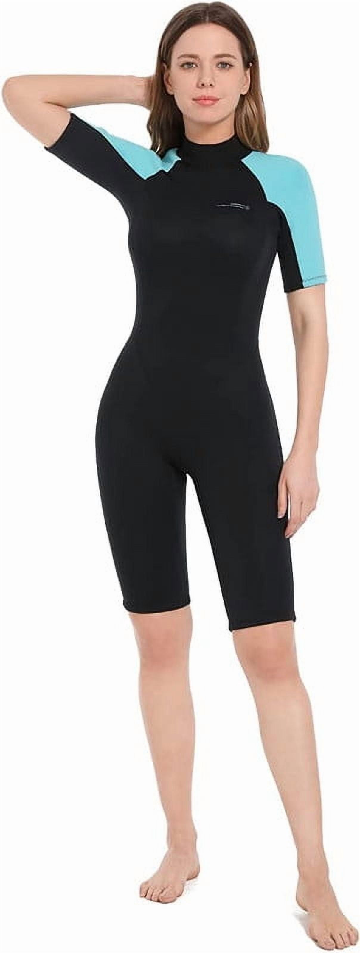 2mm Neoprene Wetsuits for Men/Women, Adult Scuba Swim Short Wet Suit ...