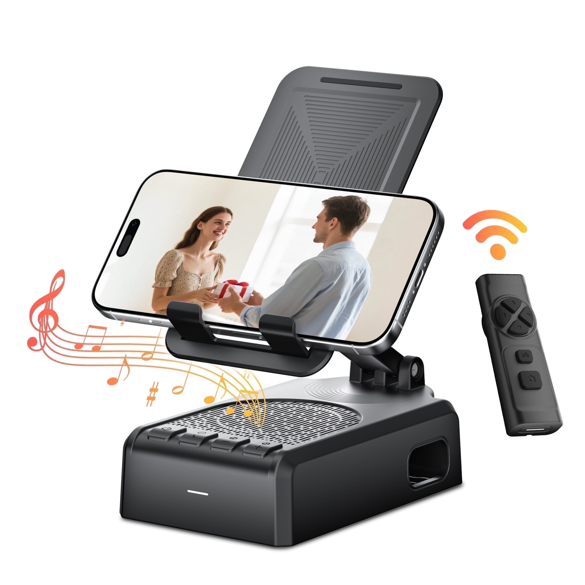 WeurGhy Portable Bluetooth Speaker Cell Phone Stand with Video ...