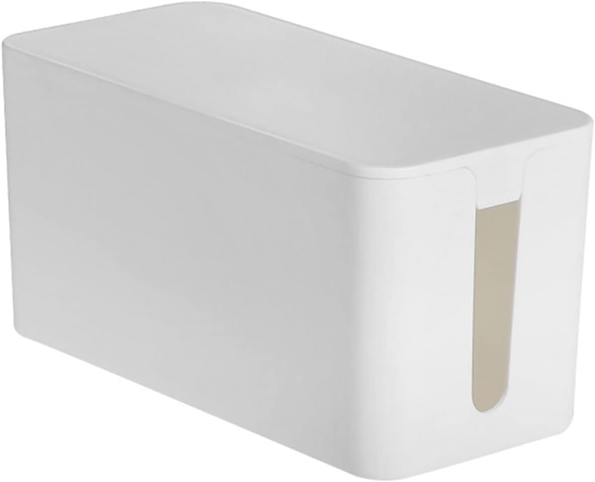 Wewean 12 Inch/10 Inch Cable Management Box Large Plastic Cord ...