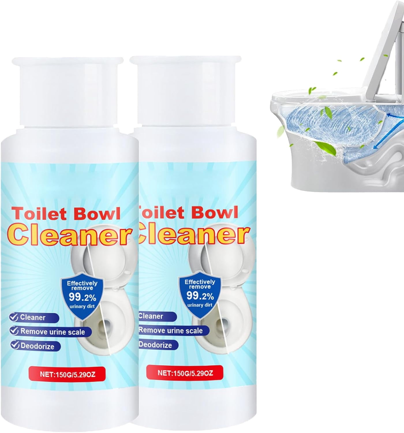 Wewean 2024 New Toilet Cleaner Foam 5.29oz Toilet Active Oxygen Agent ...