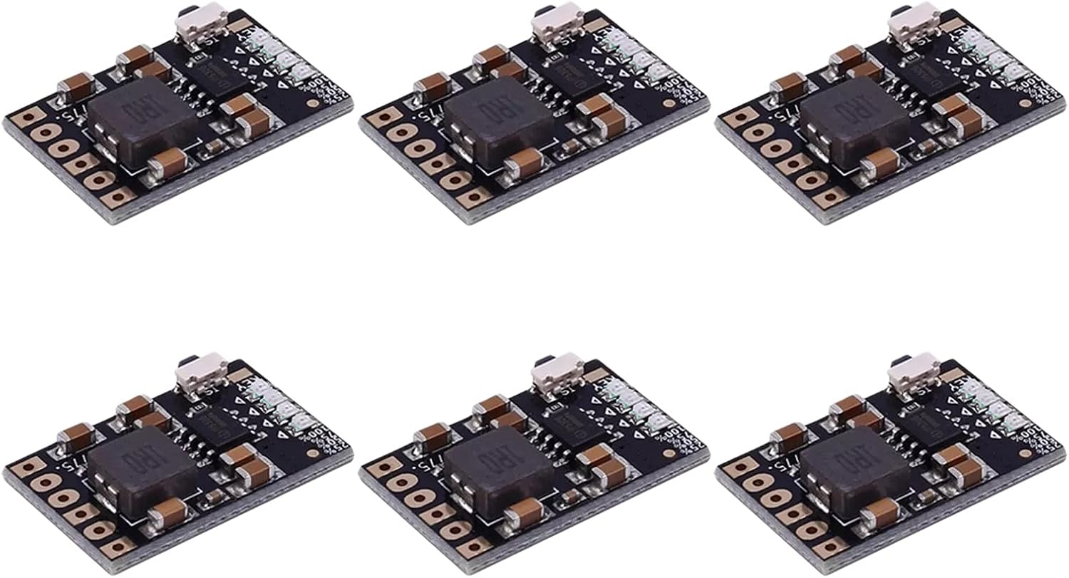 Wewean 2A 5V Charge Discharge Integrated Module 18650 Lithium Battery ...