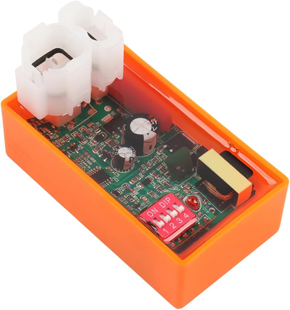 Wewean 6 Pins DC CDI Box Ignition Trigger, Adjustable Transparent CDI ...