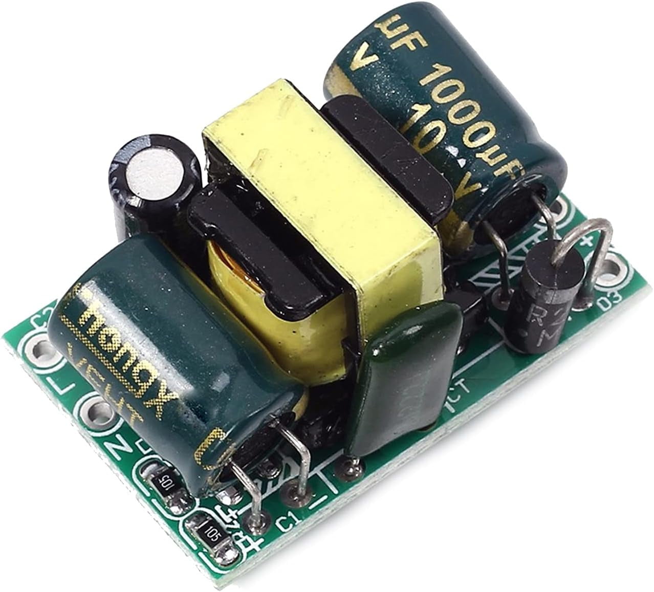 Wewean AC-DC Buck Converter Step Down Transformer Power Supply Module ...