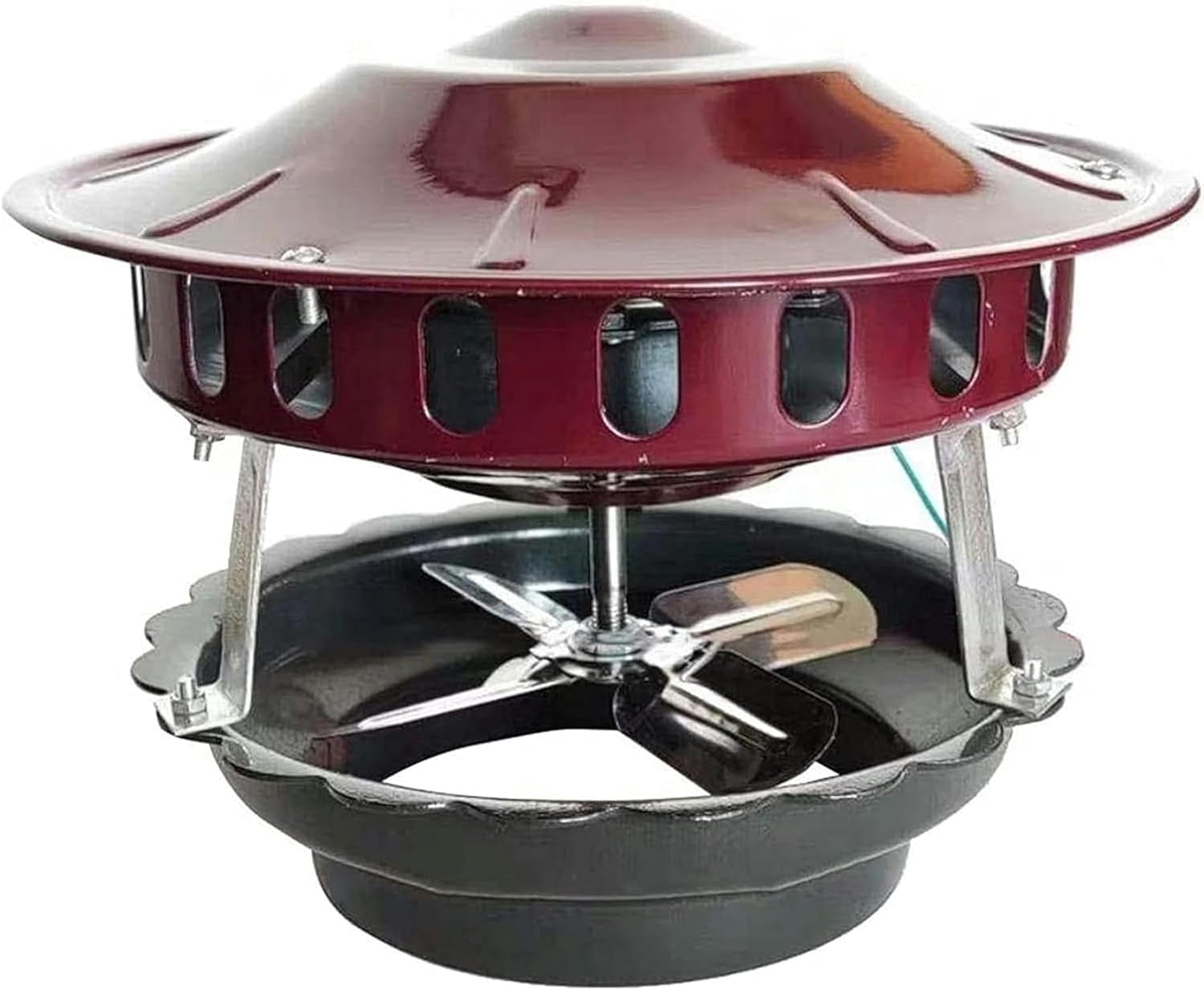 Wewean Chimney Fan Chimney Smoke Evacuator, Fireplace Exhaust Fan Flue ...