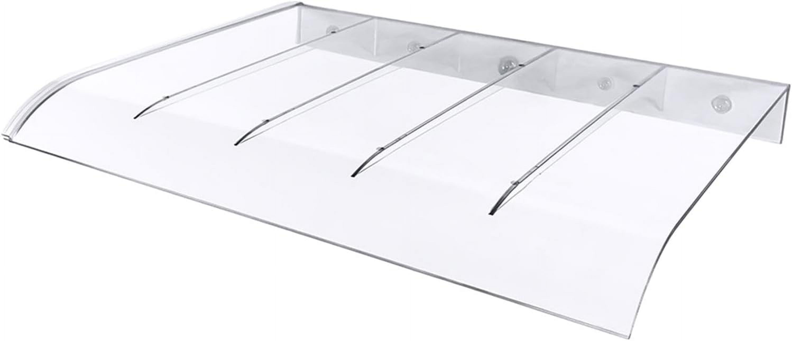 Wewean Door Awnings Exterior Transparent Canopy Front Window Awnings ...