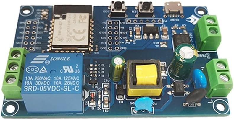 Wewean ESP32-C3 Single-Channel Wireless Fidelity Relay Switch ...