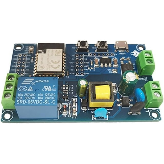 Wewean ESP32-C3 Single-Channel Wireless Fidelity Relay Switch ...