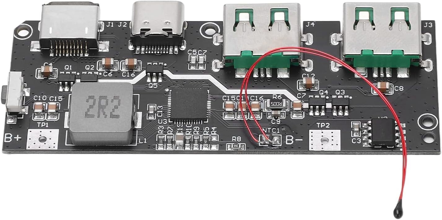 Wewean Fast Charging Module Dual LED USB Micro Type C 5v 4.5a 22.5w Accessory Trickle Mode ...